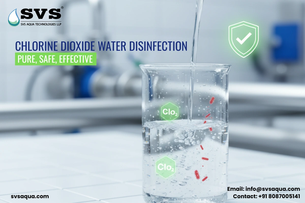 Chlorine Dioxide vs Chlorine for Water Treatment | SVS Aqua
